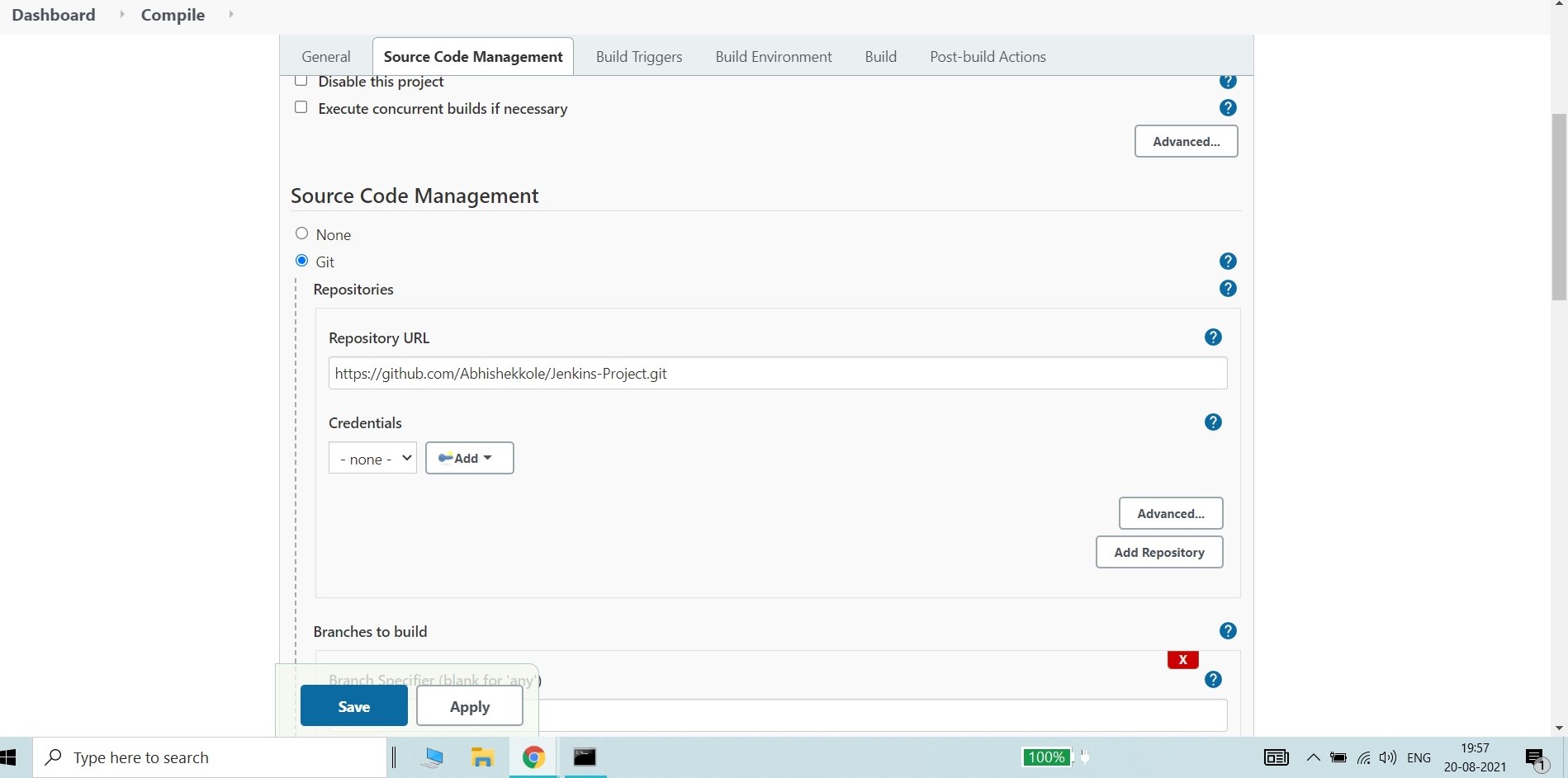 GitHub - Abhishekkole/Jenkins-Project: This is a simple Jenkins Project