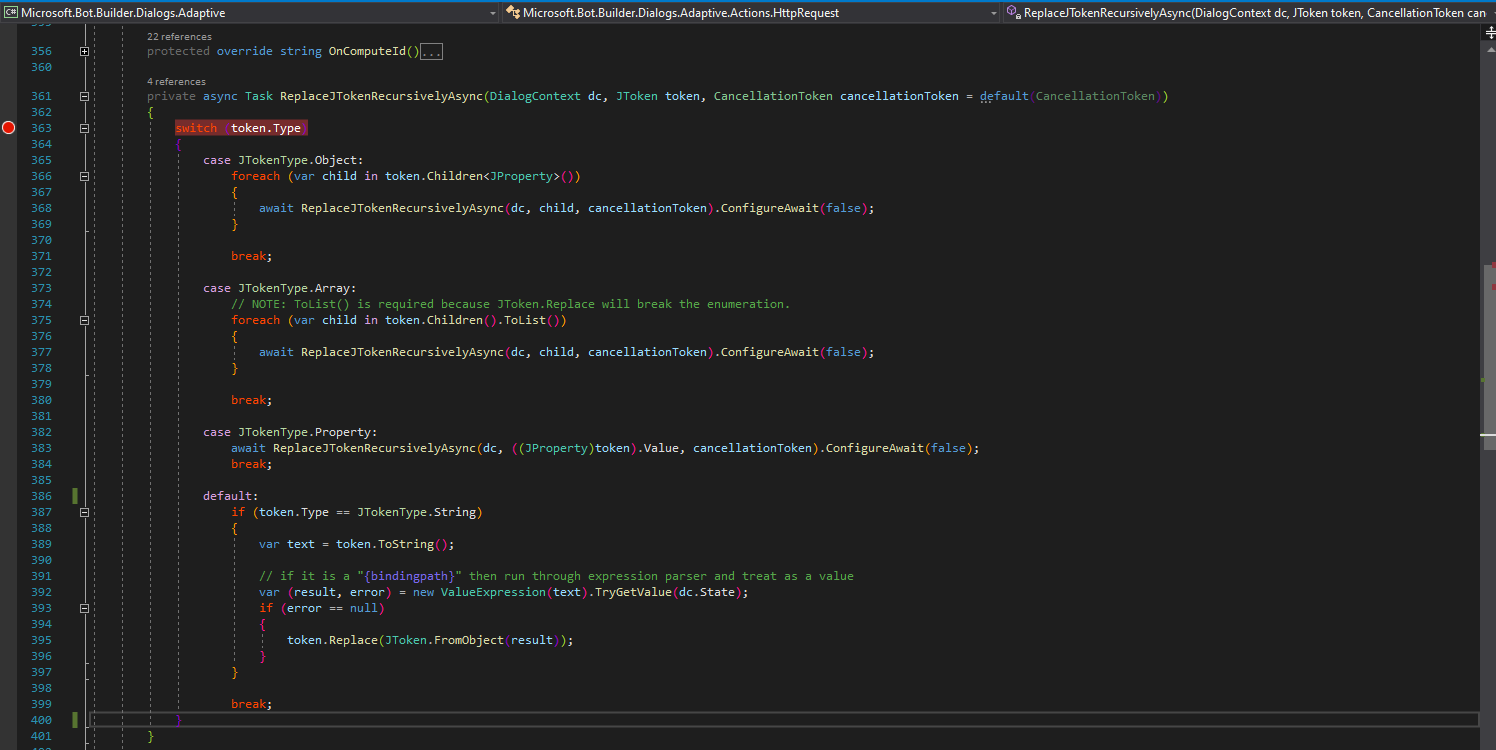 Expression parsing for object · Issue #4016 · microsoft/BotFramework-Composer · GitHub