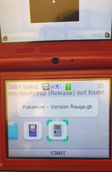 Start failed. Error 1 nds-bootstrap (Release) not found · Issue #867 · DS-Homebrew/TWiLightMenu ...