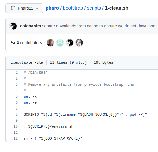 Improve bootstrap.sh · Issue #11822 · pharo-project/pharo · GitHub