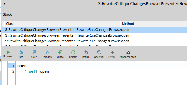 Recursion found · Issue #12180 · pharo-project/pharo · GitHub