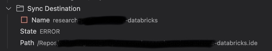 [BUG] Sync works for most files, then hangs, then displays ERROR · Issue #551 · databricks ...