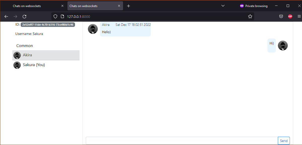 GitHub - emeraldbird/chat: Study project; React + FastAPI