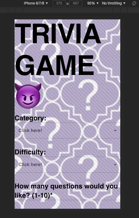 GitHub - rohitha18/trivia_web_app: trivia game using react.js, material ...