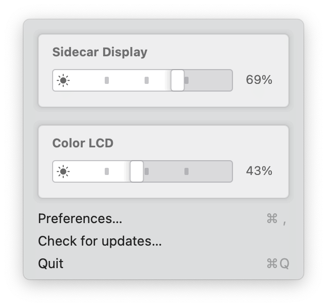 Adjust iPad Sidecar Display Brightness Using Built-In MacBook ...