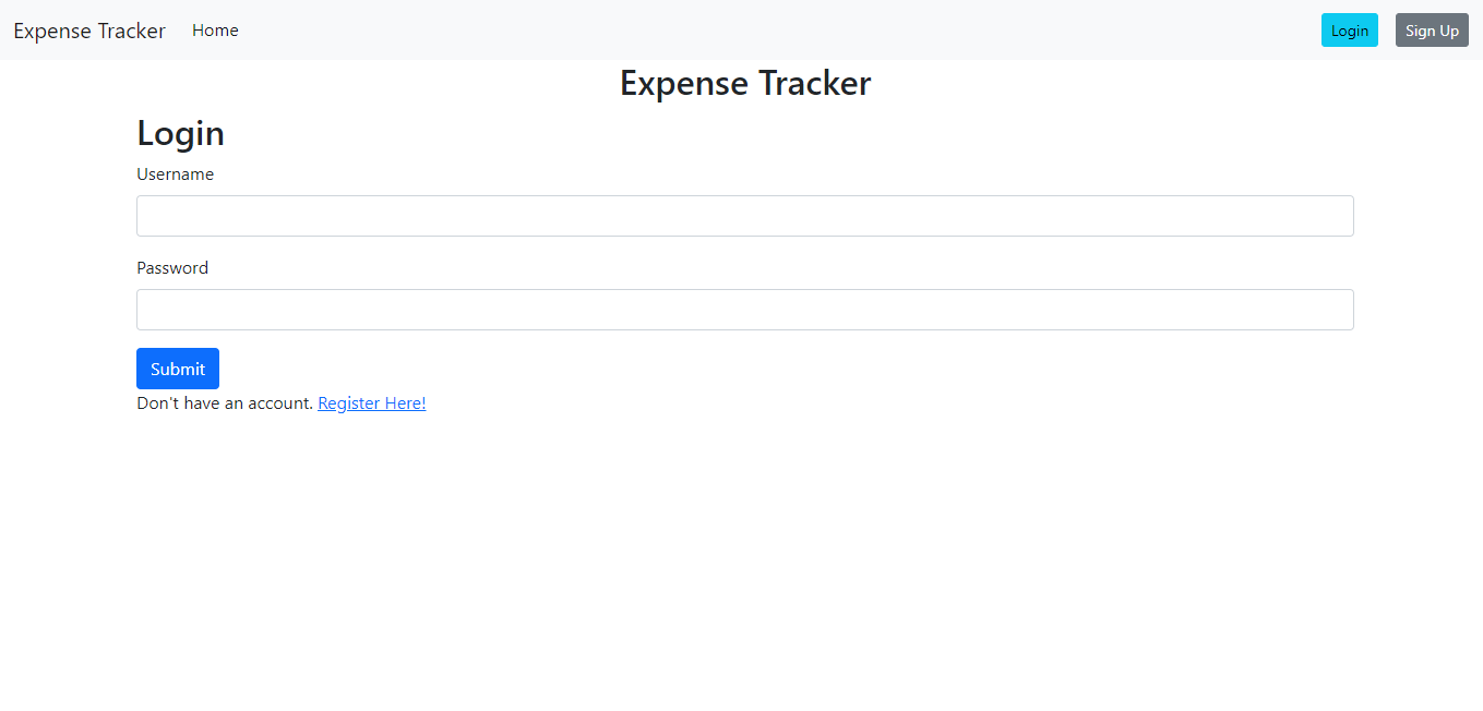 GitHub - ashutoshacharya24/cubexo: Expense Tracker