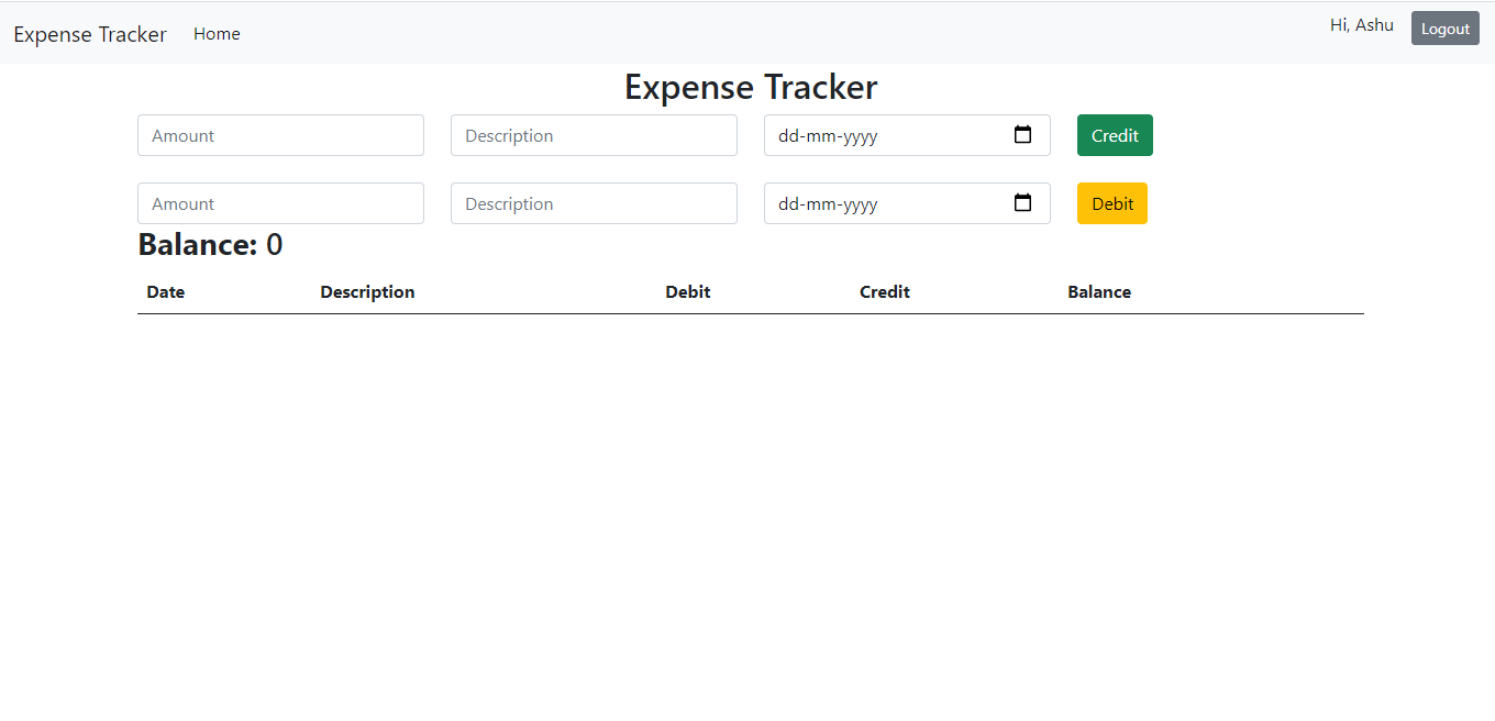 GitHub - ashutoshacharya24/cubexo: Expense Tracker