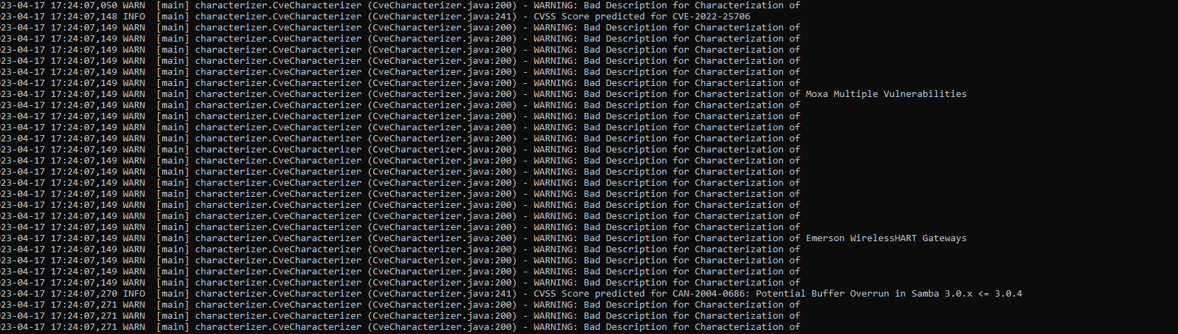 Blank descriptions · Issue #147 · SoftwareDesignLab/vulnerability-intelligence-platform · GitHub