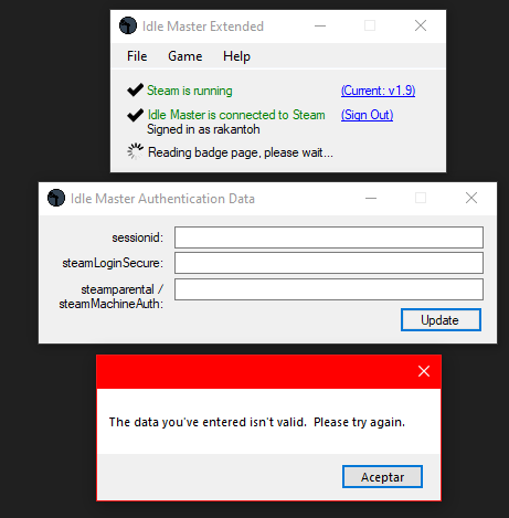 [BUG] Always says "Reading badge page, please wait..." and never starts idling · Issue #365 ...