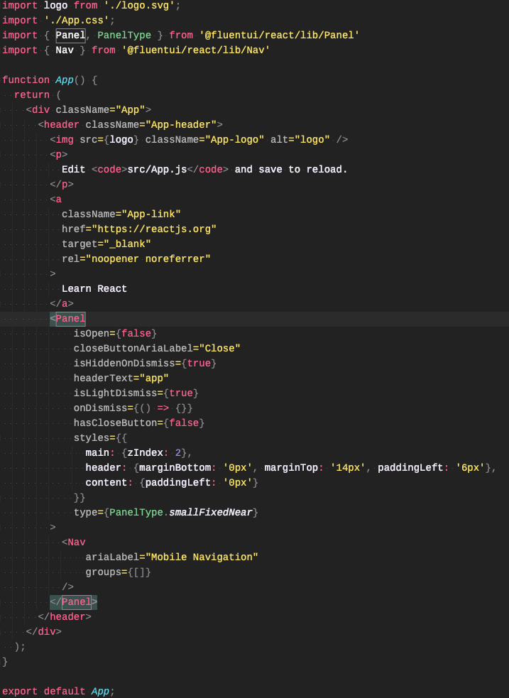Panel isHiddenOnDismiss incorrectly set to true on closed Panel ...