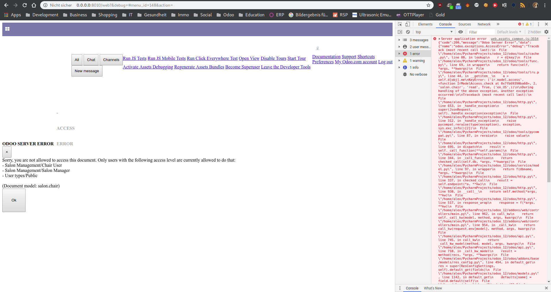 [12.0] salon_management - issue after installation · Issue #113 · CybroOdoo/CybroAddons · GitHub