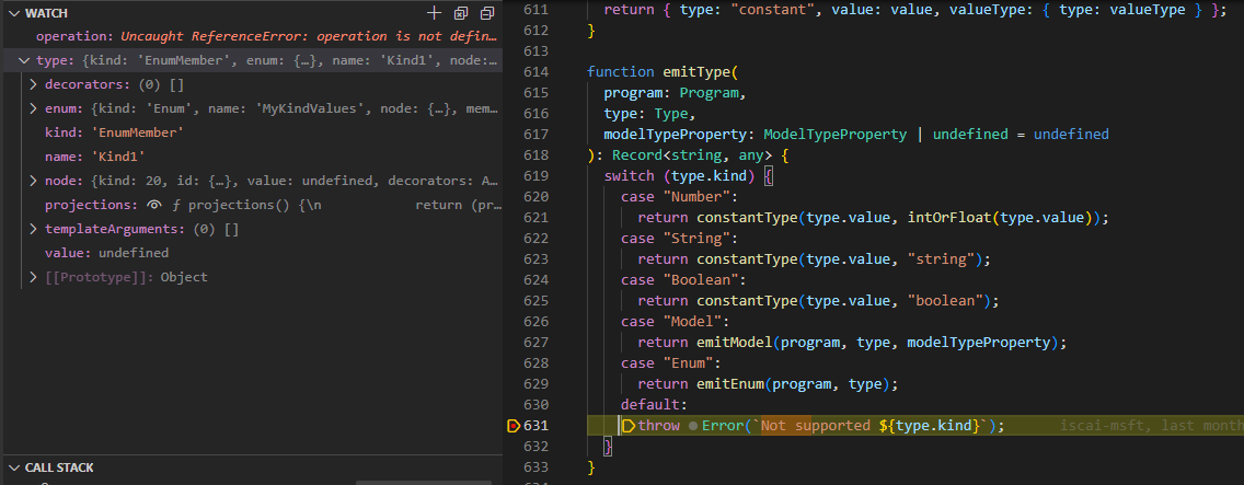 [cadl] Do we support `EnumMember` type of discriminator value? · Issue #1382 · Azure/autorest ...