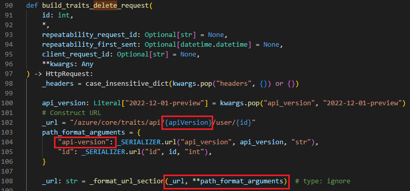 Handle Cadl `apiversion` Path Parameter · Issue 1778 · Azure Autorest Python · Github