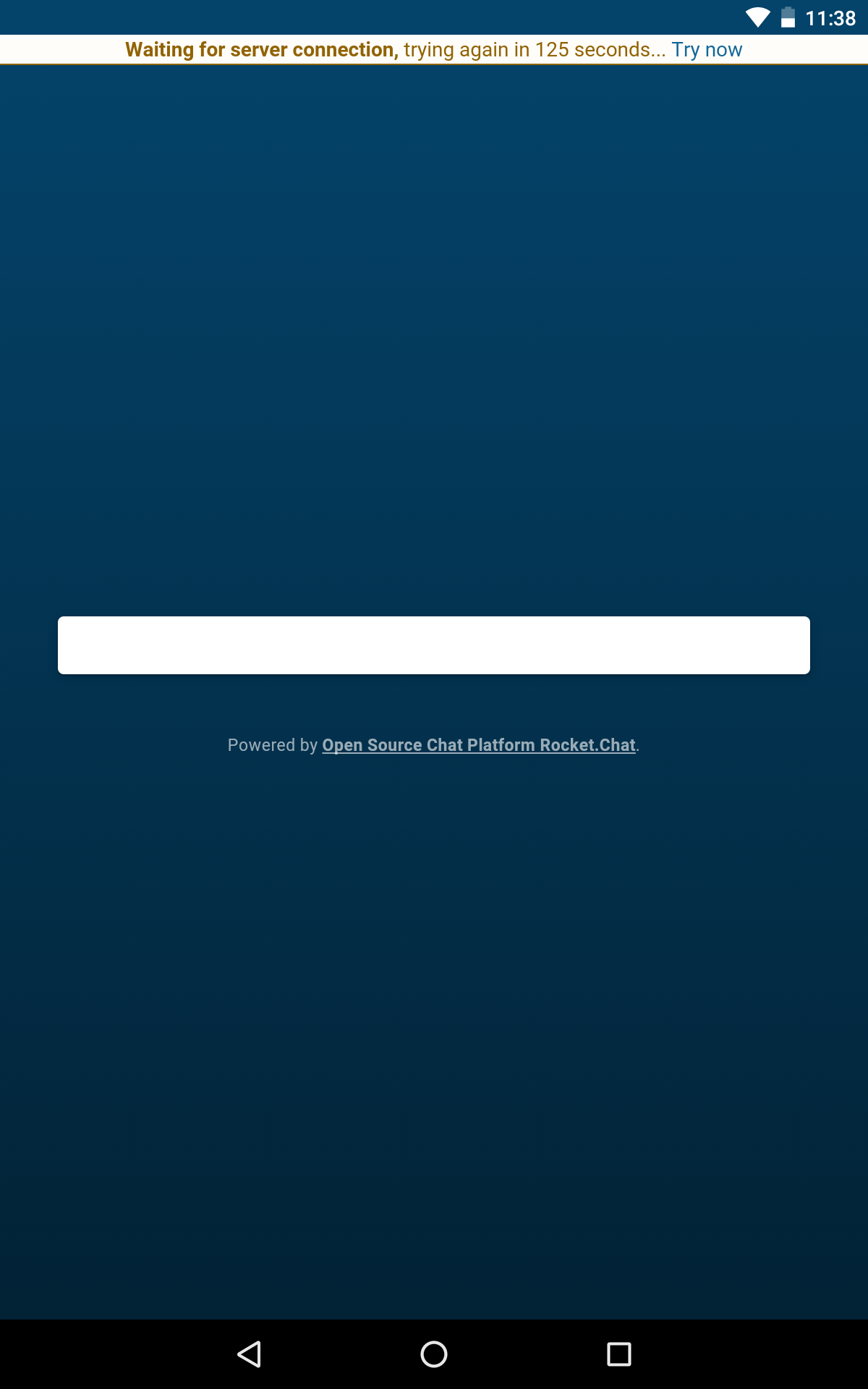 Problem with Android application · Issue #7244 · RocketChat/Rocket.Chat · GitHub