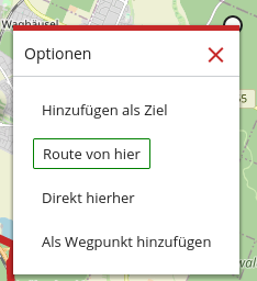 Menu items not in full width / size · Issue #80 · GIScience/ors-map-client · GitHub