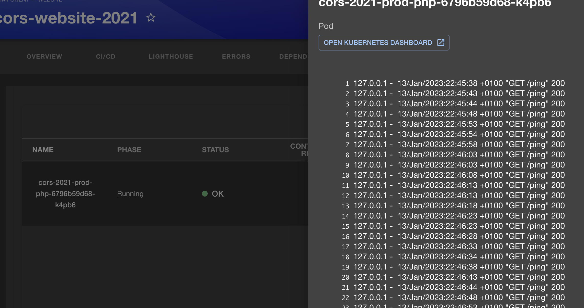 🚀 Feature: Kubernetes Log Viewer · Issue #15753 · backstage/backstage ...