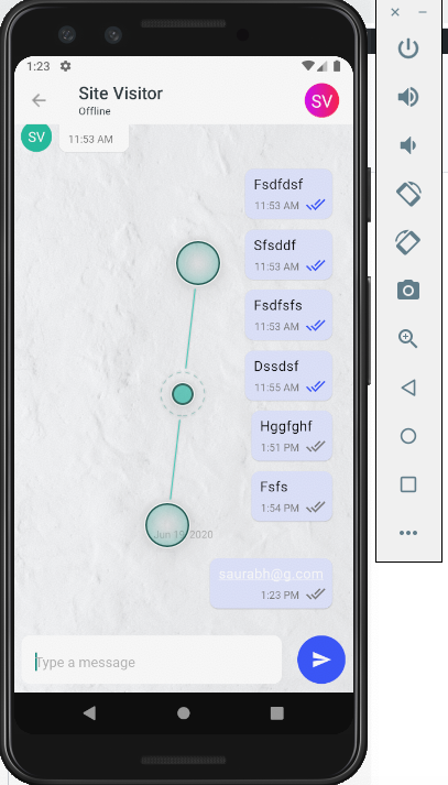 How can I change chat text color if sent mail-id as message · Issue #1841 · FaridSafi/react ...