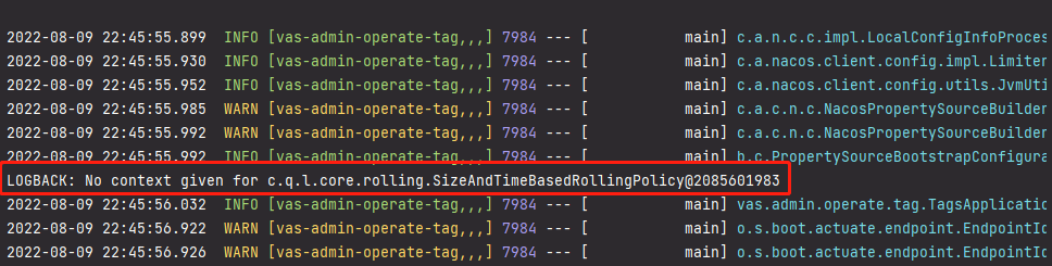 当nacos部署在linux环境中时，logback无法读取配置中心的logback Springxml · Issue 8916 · Alibabanacos · Github 