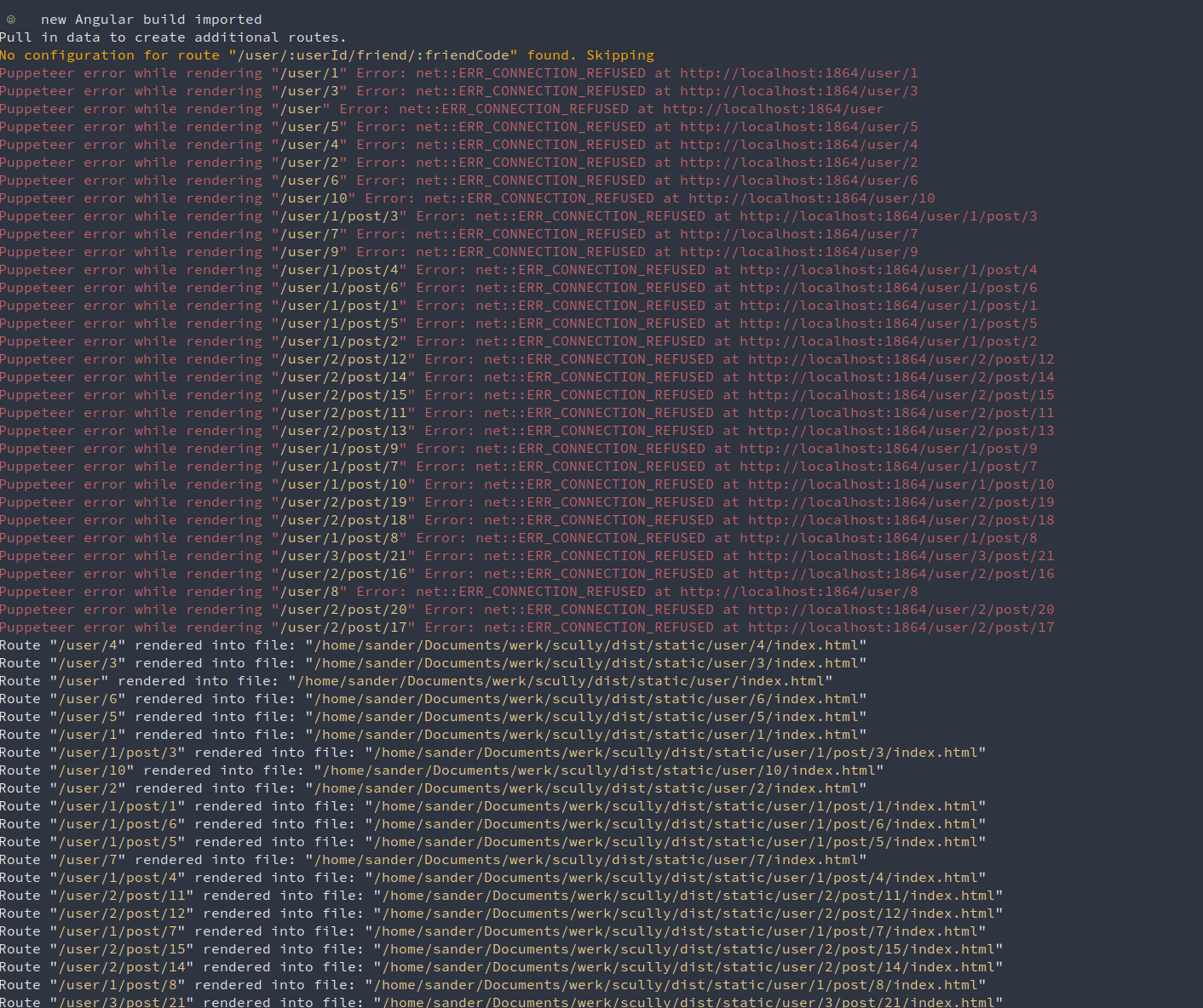 Got error: connect ECONNREFUSED 127.0.0.1:1864 · Issue #269 · scullyio/scully · GitHub