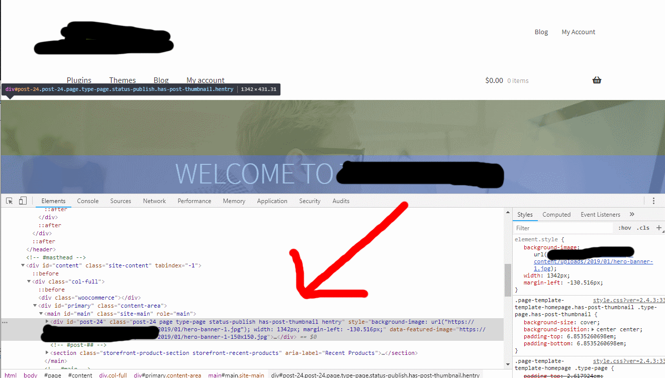 HomePage Featured image · Issue #1059 · woocommerce/storefront · GitHub