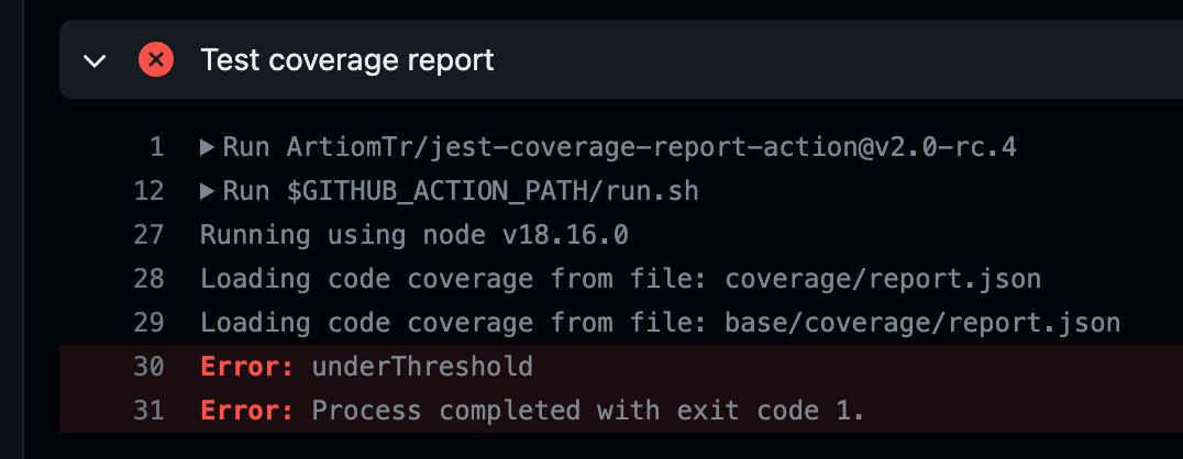 threshold input doesn't seem to actually reject a PR · Issue #361 · ArtiomTr/jest-coverage ...