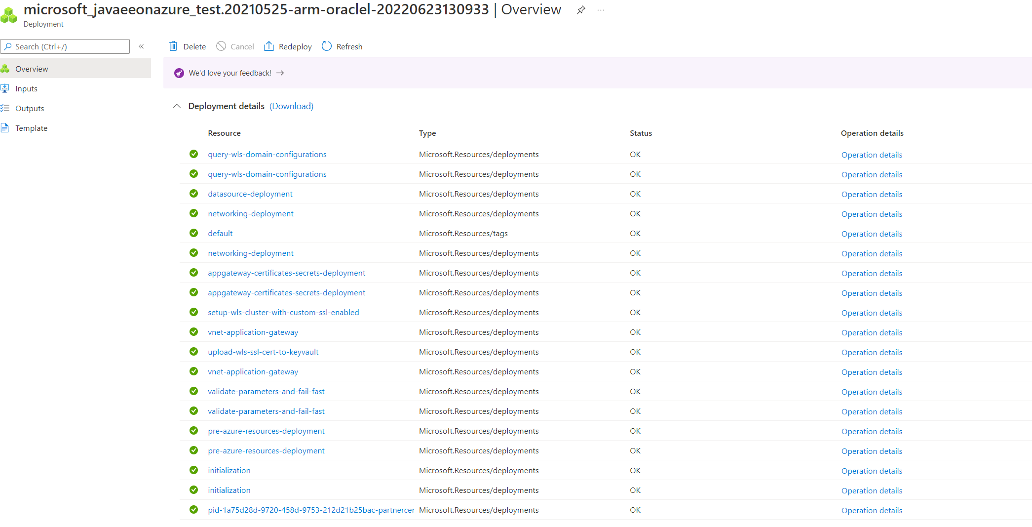 Publish New Version Wls On Aks Offer With Byov · Issue 170 · Oracle Weblogic Azure · Github