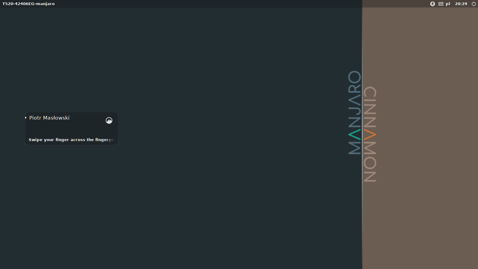 Authentication through fprintd breaks the interface and is unusable ...