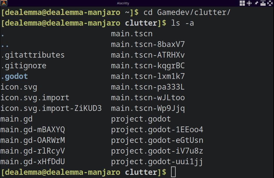 Empty files being generated and cluttering my project in 4.1 · Issue #75725 · godotengine/godot ...