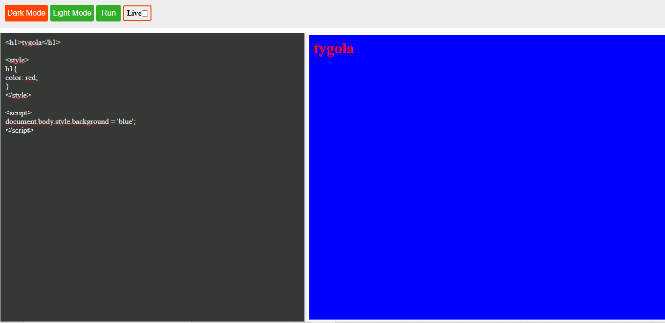 GitHub - tygola/Editor-de-codigo: Editor de codigo feito com html css e javascript