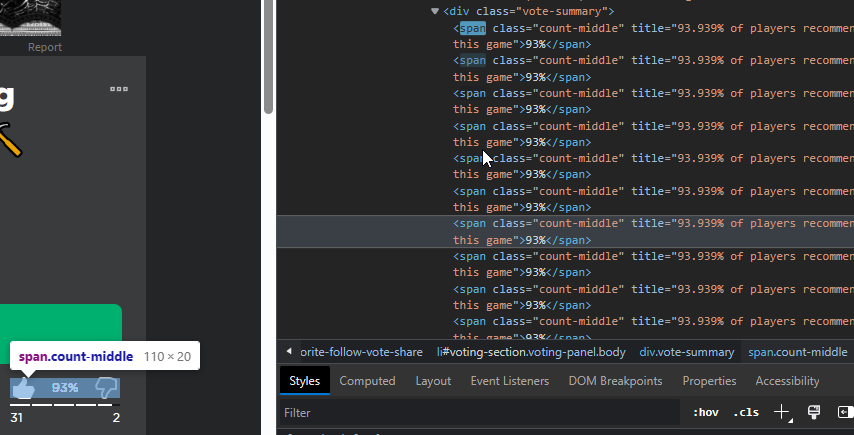 Vote percentage spam · Issue #83 · roblox-plus/extension · GitHub