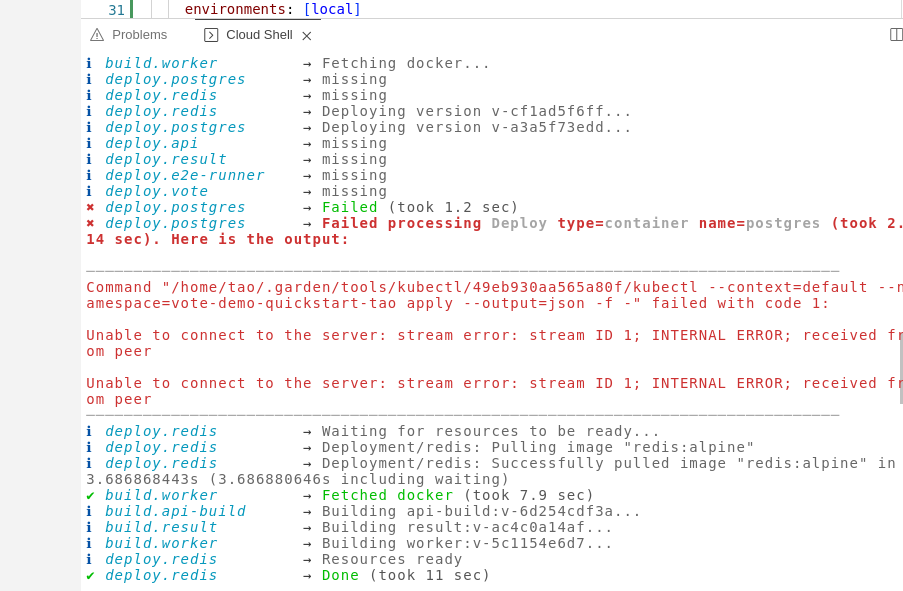 0.13: [Bug]: `quickstart-example`, when run on k3s, fails on first deploy only · Issue #4460 ...