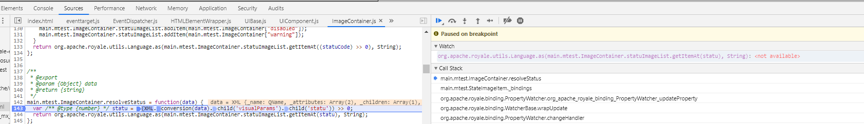 Binding function is called after the static function in component · Issue #755 · apache/royale ...