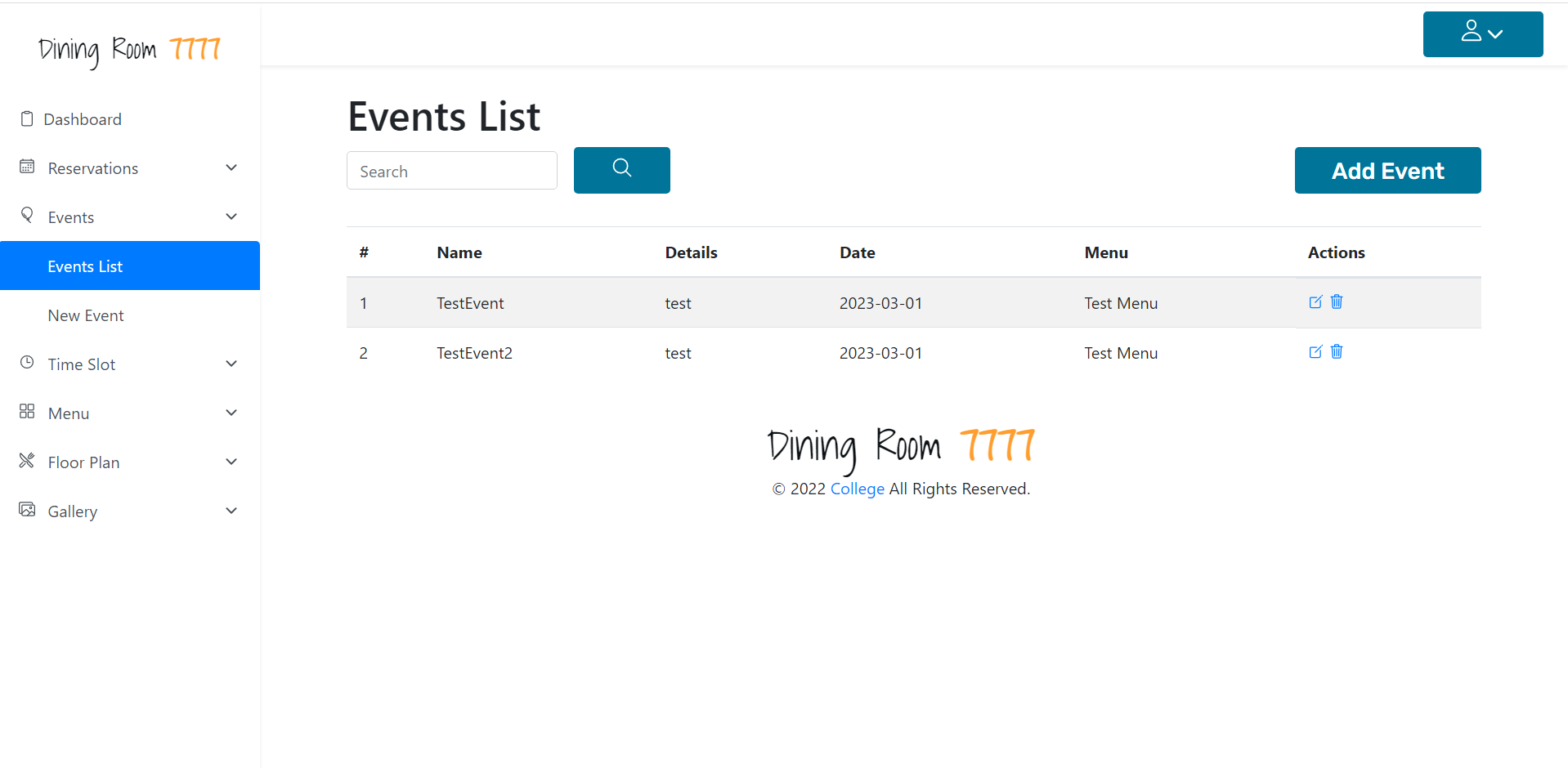 GitHub - jonatasmota/Restaurant-Application: Application for event ...