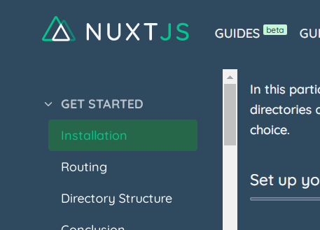 [DOCS] Low Contrast for Current page Indicator in Links · Issue #671 · nuxt/website-v2 · GitHub