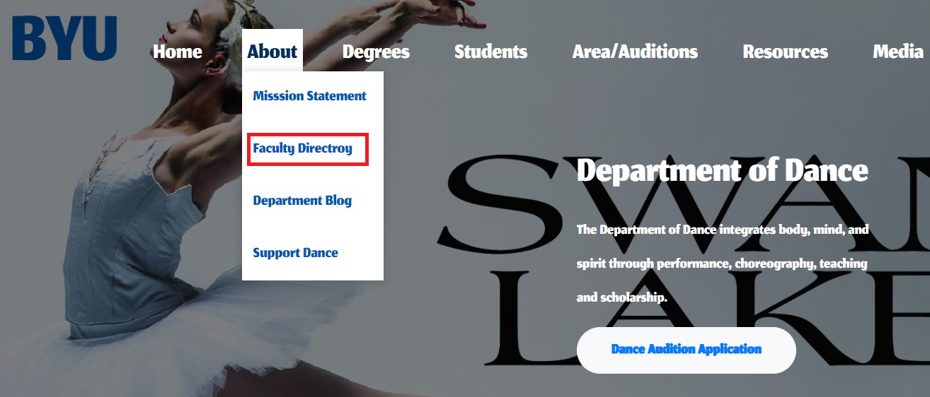 GitHub - ForestLin2020/DanceDepartment: A department website demo. Basically including three ...