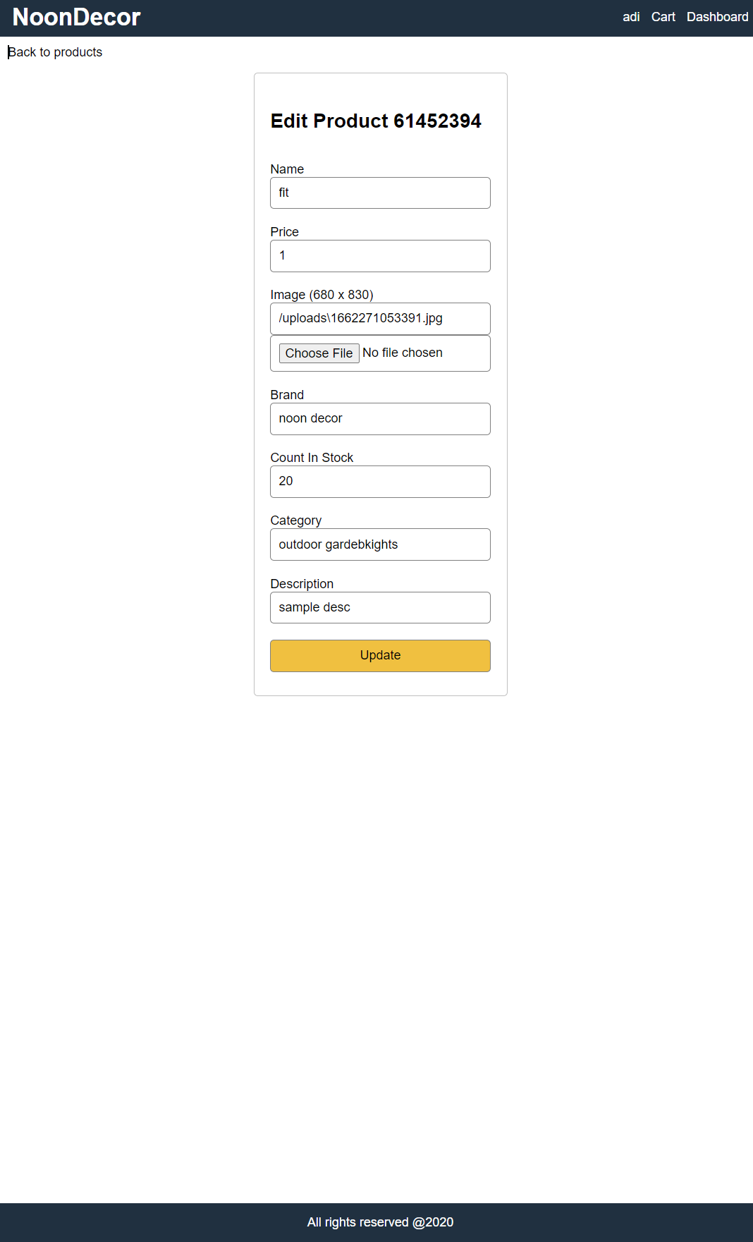 GitHub - adi-gurhan/noondecor
