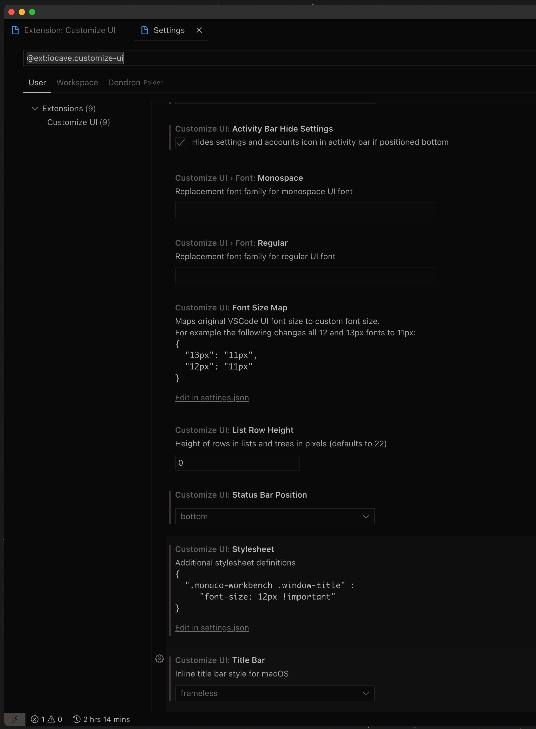 Doesn T Work In 1 70 0 · Issue 145 · Iocave Customize Ui · Github