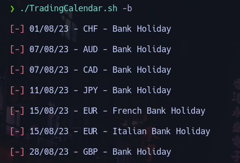 GitHub - Xi4tu/TradingCalendar: Script en Bash que muestra información ...