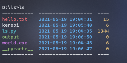 GitHub - EvgeniGenchev/Windows-ls: Small script that mimics the base ...