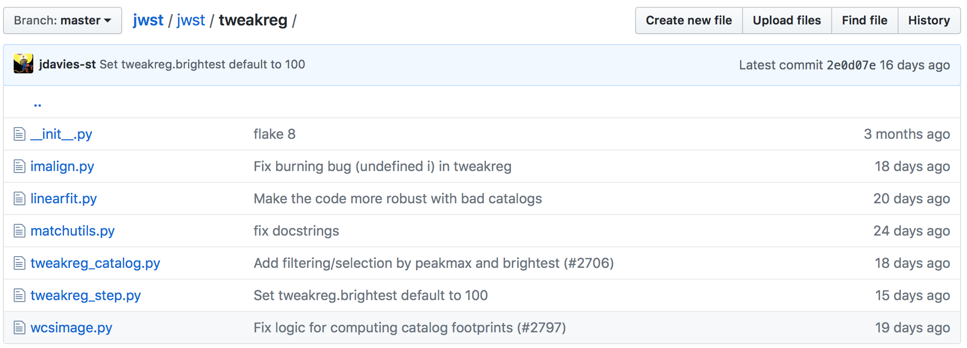 Calwebb_image3 crashing on tweakreg · Issue #2878 · spacetelescope/jwst · GitHub