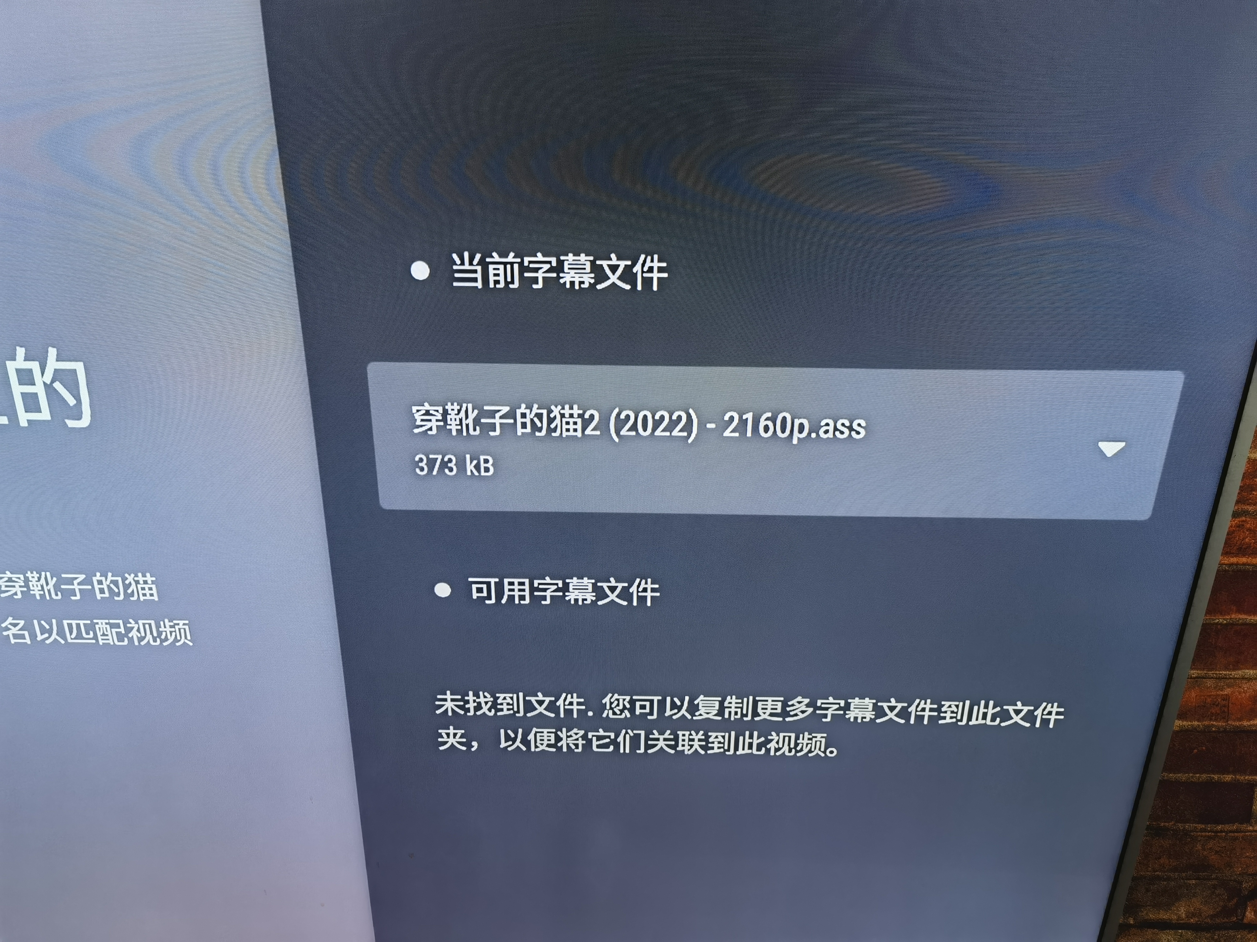 [Bug]: There are classification bugs in Chinese scanning database and external ass subtitles ...