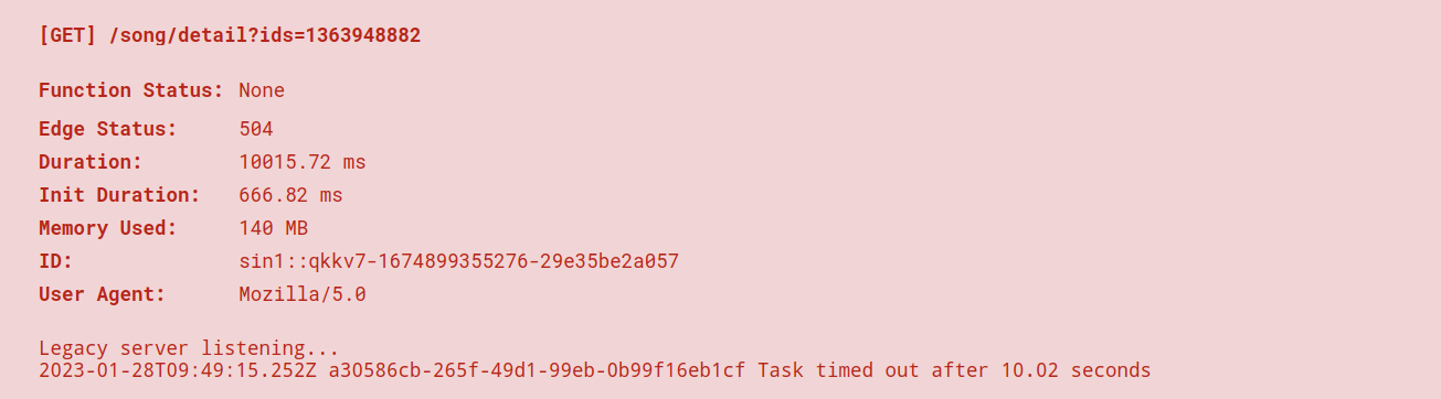 api部署在vercel上，今天发起请求一直出错 · Issue #1688 · Binaryify/NeteaseCloudMusicApi · GitHub