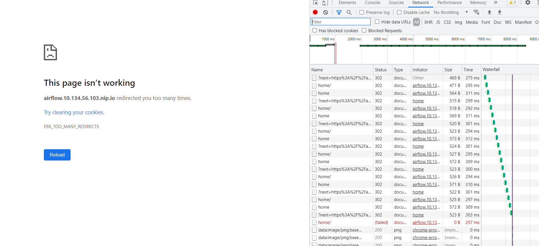 [bitnami/airflow] : Infinite redirect loop on opening Airflow Home Page · Issue #7010 · bitnami ...