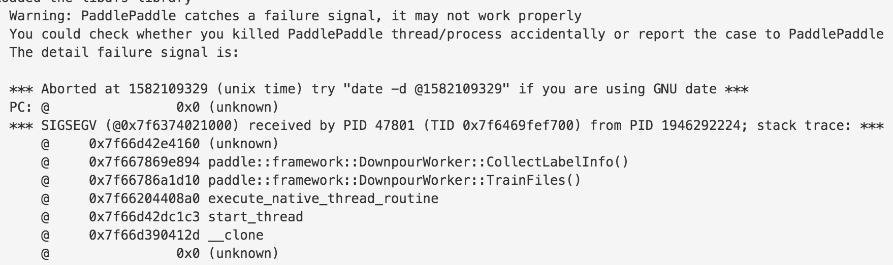 Mpi集群大数据训练时failed · Issue 22684 · Paddlepaddle Paddle · Github
