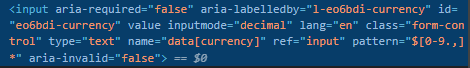 [BUG] Pattern error message on number and currency components · Issue #5141 · formio/formio.js ...