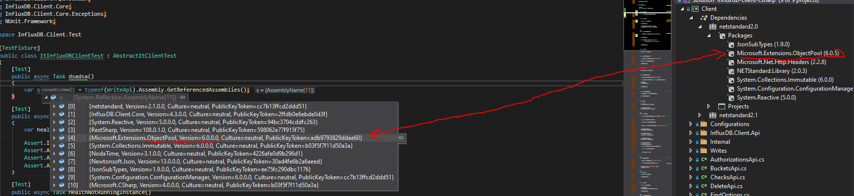 Could not load file or assembly Microsoft.Extensions.ObjectPool Version 6.0.0.0 · Issue #332 ...