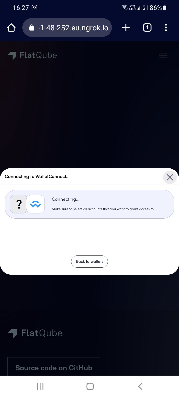 [Bug]: Walletconnect does not work on chrome browser · Issue #999 · thirdweb-dev/web3-onboard ...
