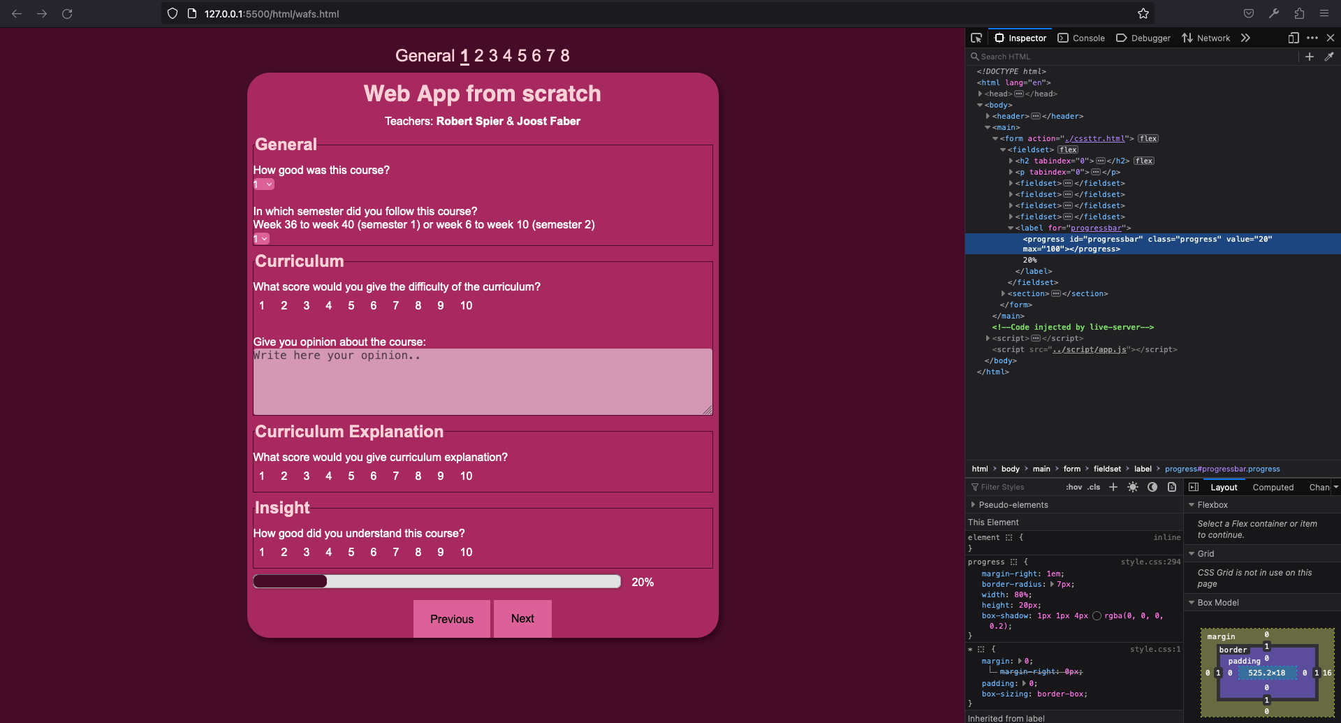 GitHub - RainbowJM/minor-enquete-bt: For the course Browser Technologies, made a website product ...