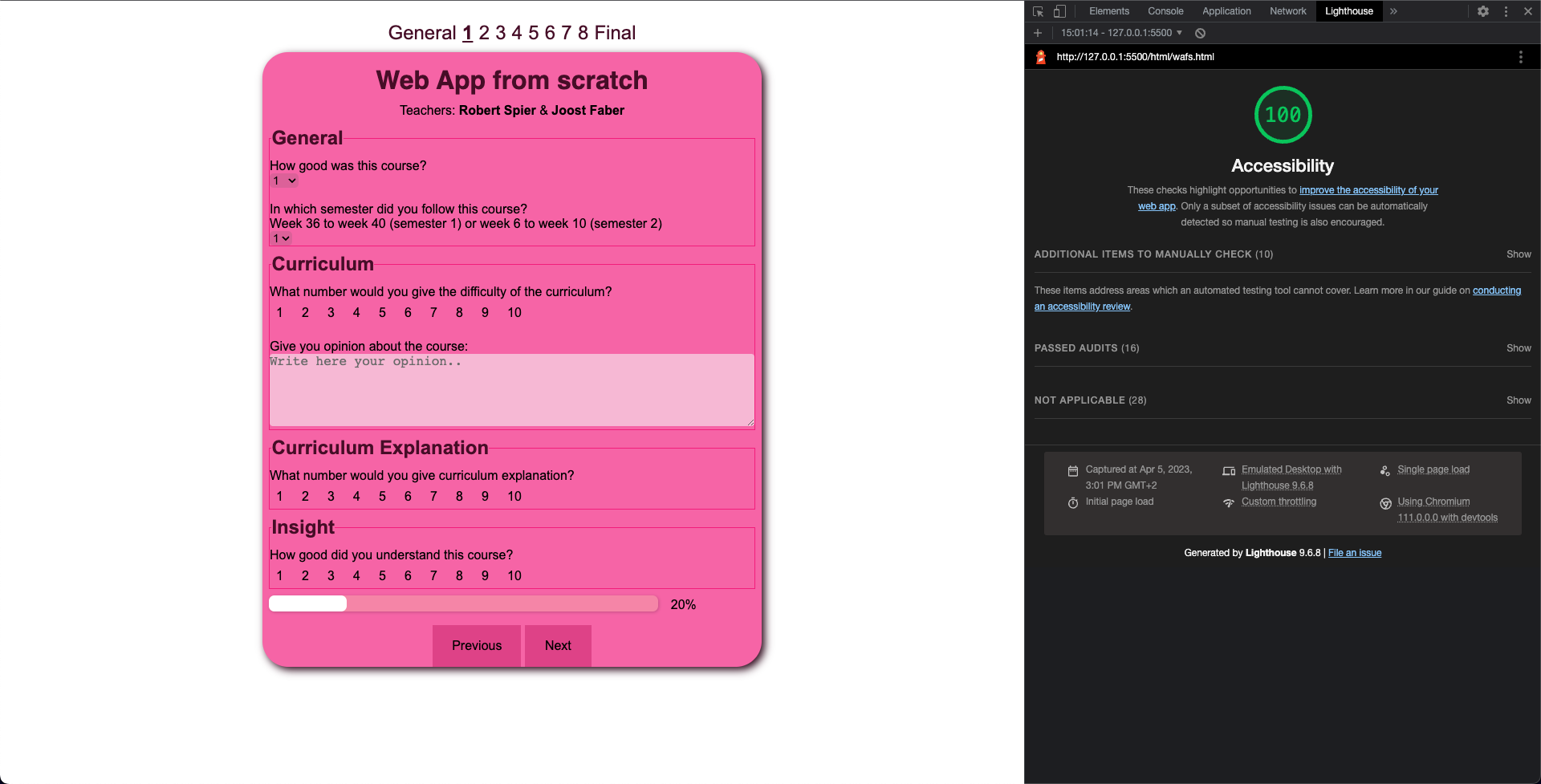 GitHub - RainbowJM/minor-enquete-bt: For the course Browser Technologies, made a website product ...