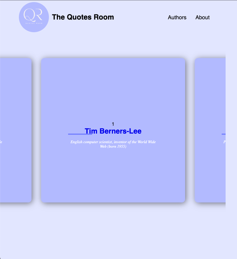 GitHub - RainbowJM/the-quotes-room-pwa: The Quotes Room for all the ...